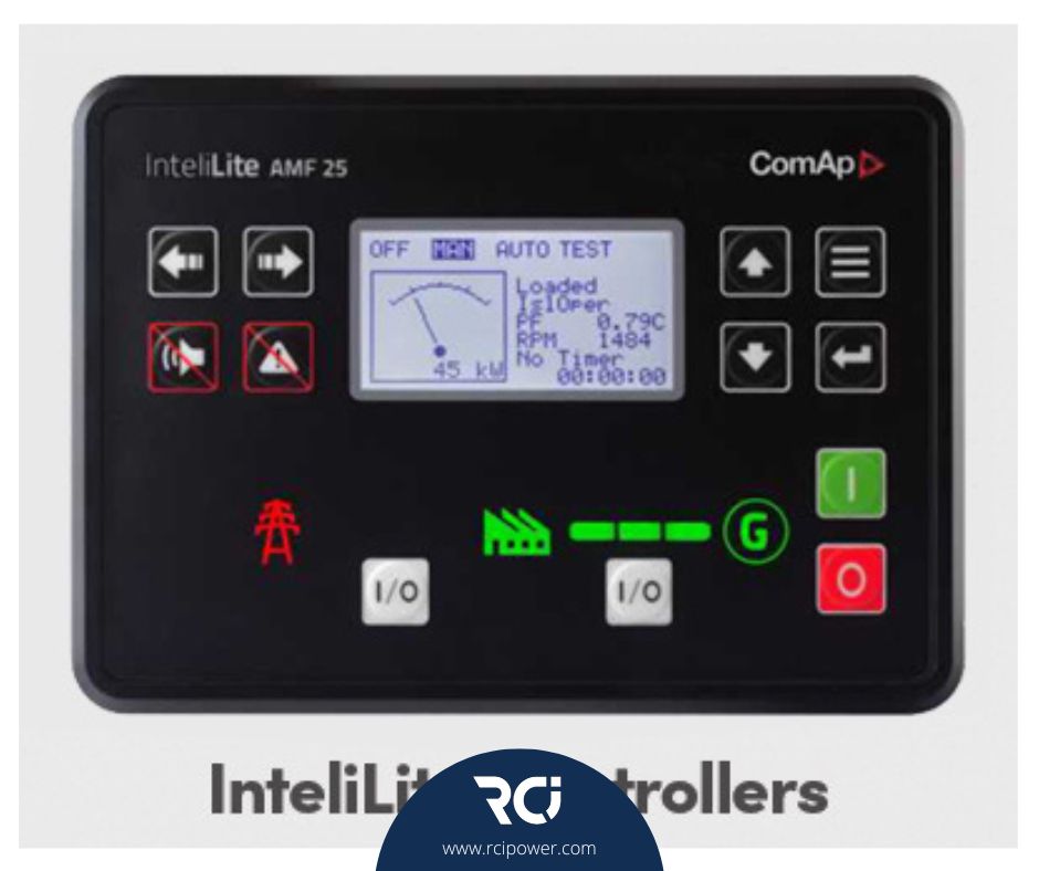 کنترل پنل comap - بررسی کنترل پنل comAp - صنایع کوپله رعد